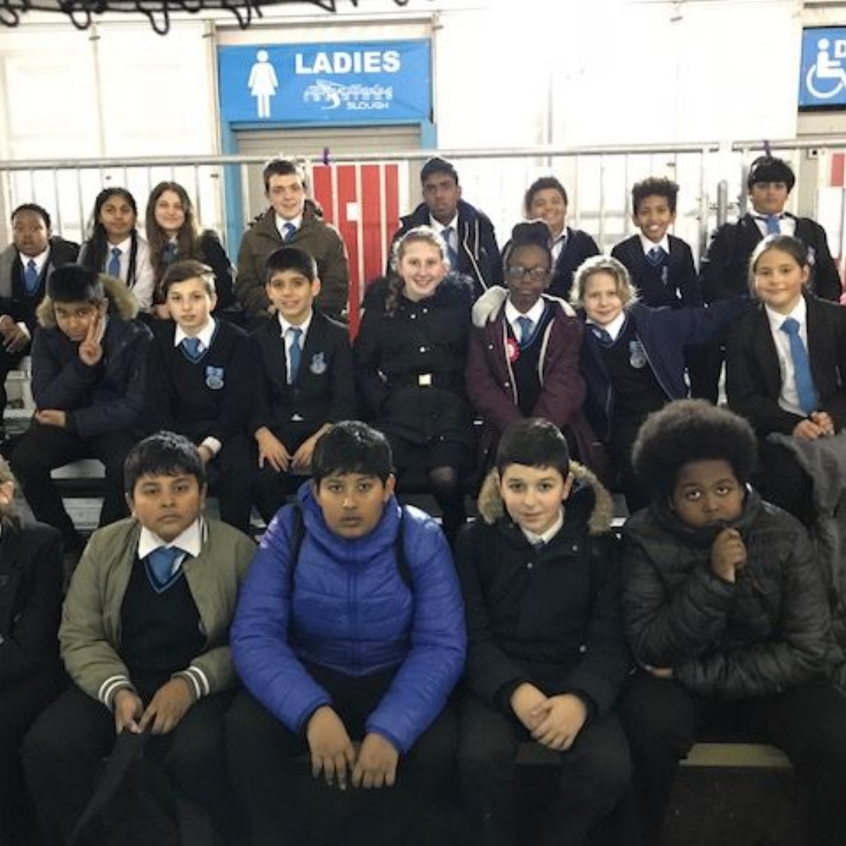 Wexham School - ICE SKATING REWARD TRIP