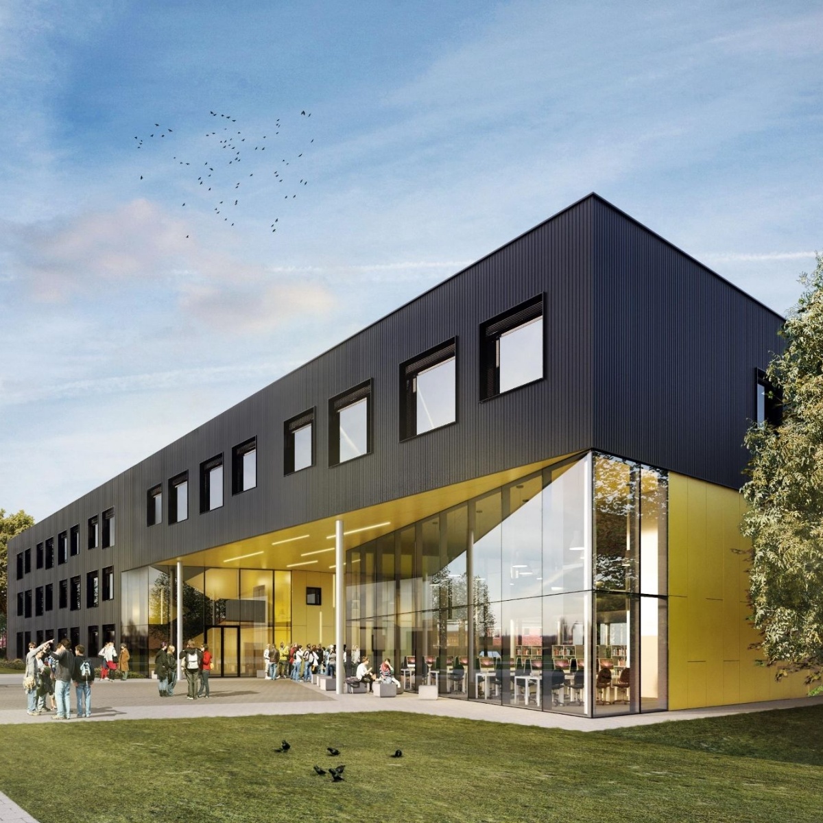 Wexham School - The Woodside Building is about to open!