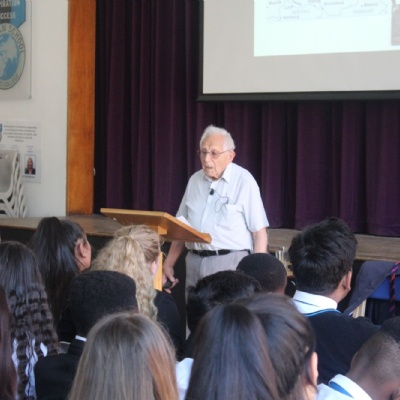 Wexham School - MR HARRY OLMER-HOLOCAUST SURVIVOR