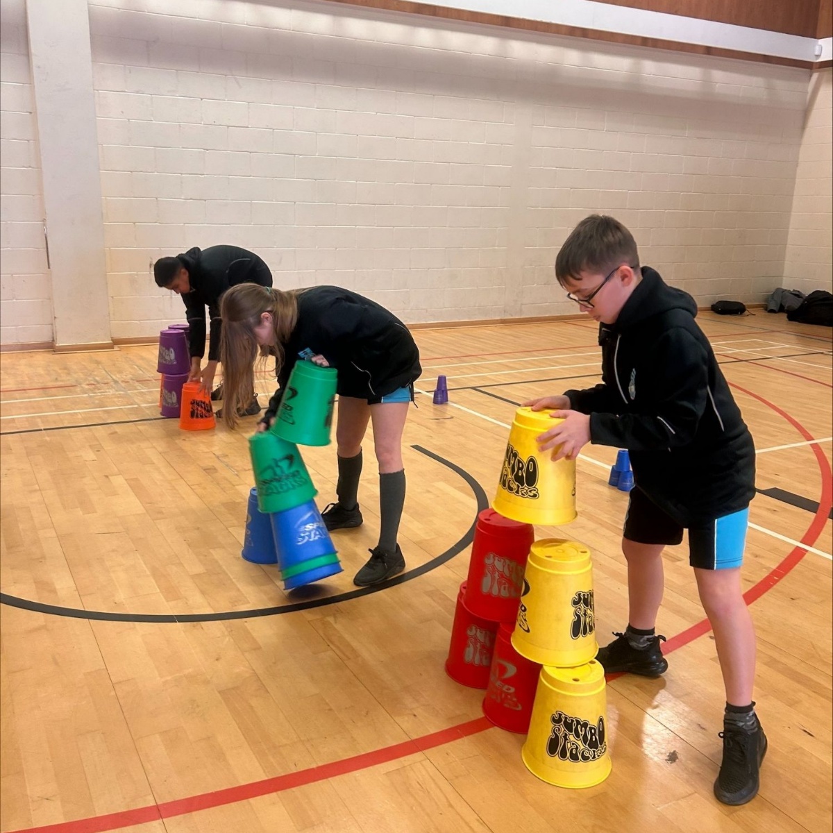 Wexham School - YEAR 7 SPEED STACKING